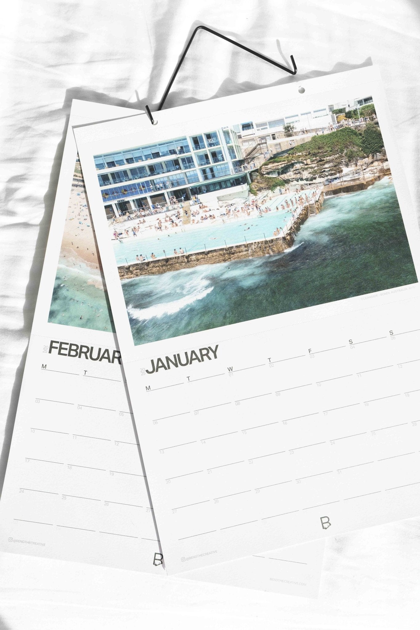 2025 Sustainable Wall Calendar - BEND Exclusive Product Drop