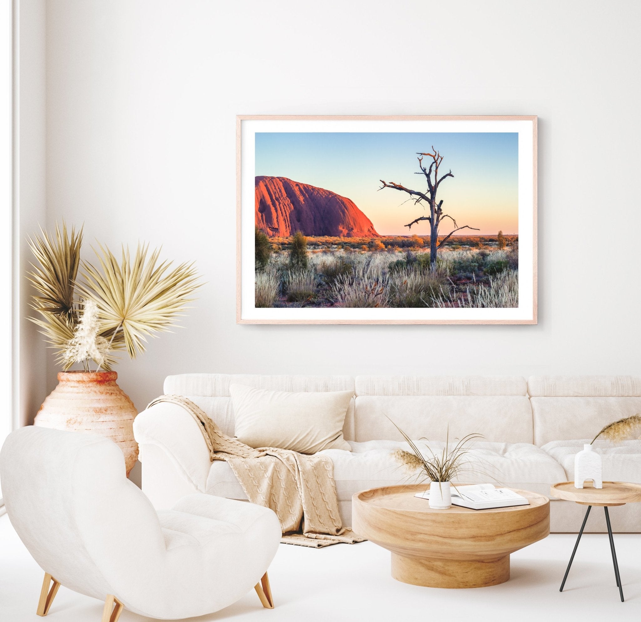 BND043 - Uluru Shadows - BEND Fine Art Print